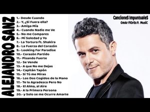 Descubre las 10 mejores canciones de Alejandro Sanz que no pueden ...