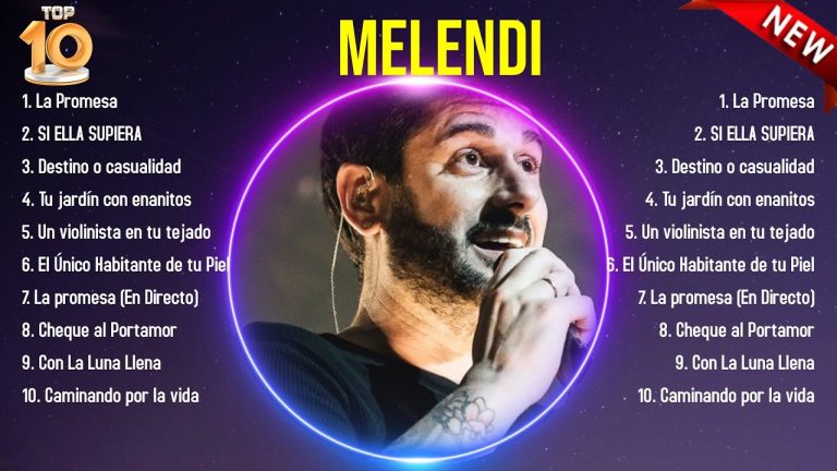 Las Mejores Canciones de Melendi: Discografía Completa y Éxitos | Slow ...